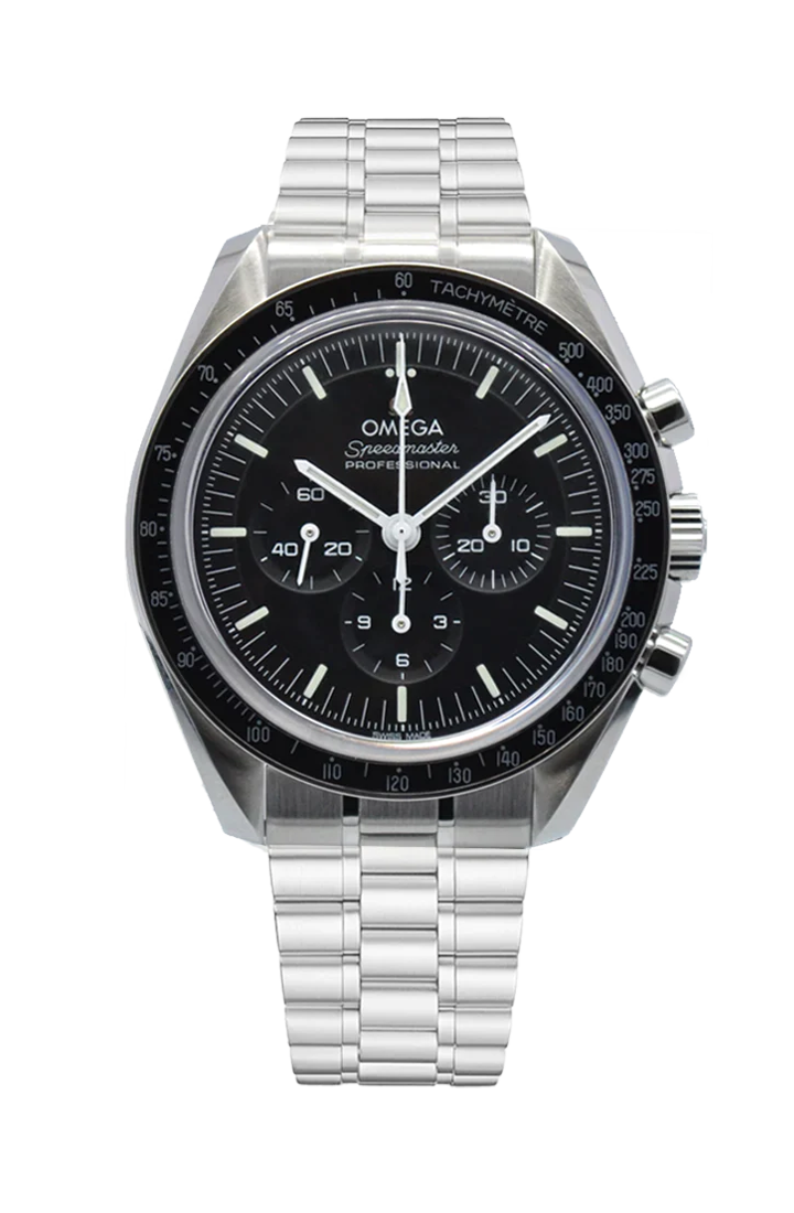 Omega Speedmaster Moonwatch Professional 3861 Hesalite 310.30.42.50.01 ...