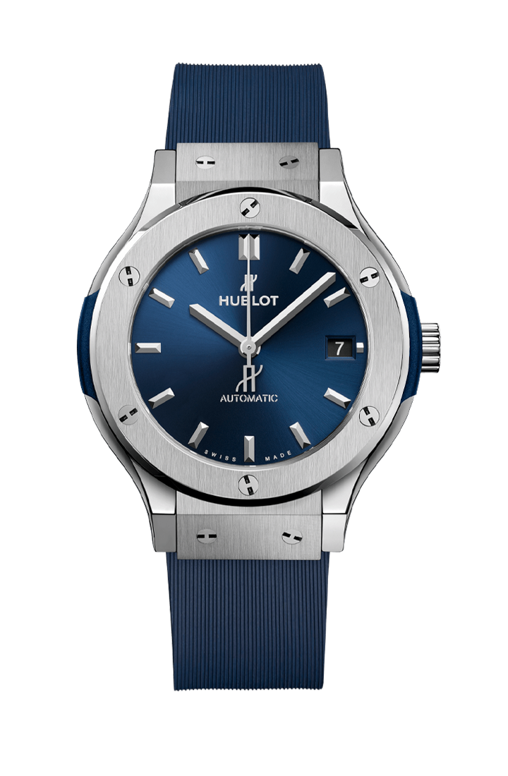 Hublot Classic Fusion Titanium Blue 38mm – Swiss Connection Watches